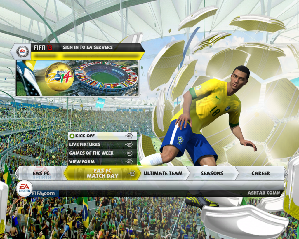 El Mundial de Brasil será de nuevo un juego descargable