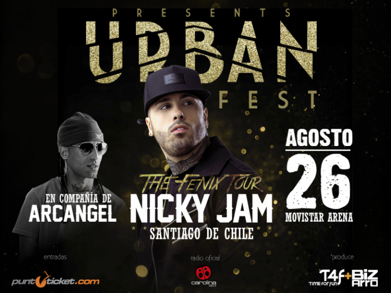 Urban fest se viene CON TODO y obvio que la + prendida es radio oficial!!