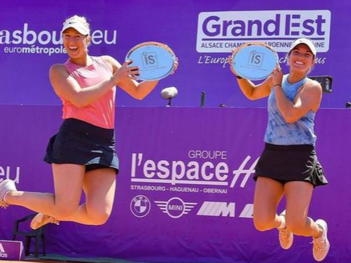 ¡Triunfazo! Alexa Guarachi se coronó campeona en dobles en el WTA de ...