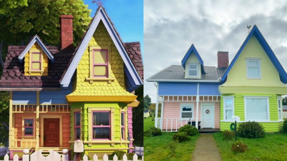 De Puerto Montt pa’l mundo: Construyen casa idéntica a la de la ...