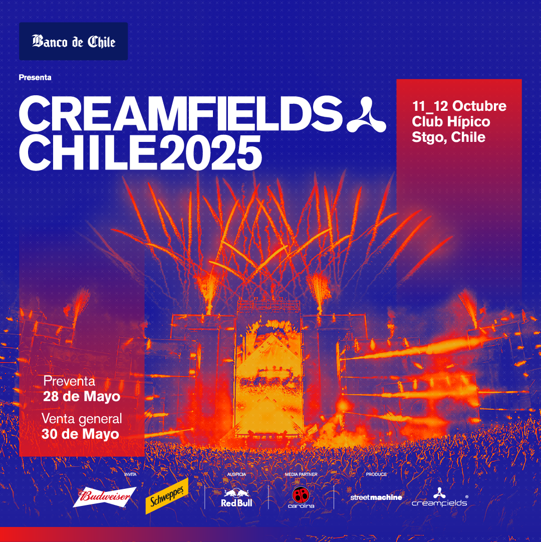 Agéndate esta: Creamfields Chile cumple 20 años y lo celebrará a lo grande