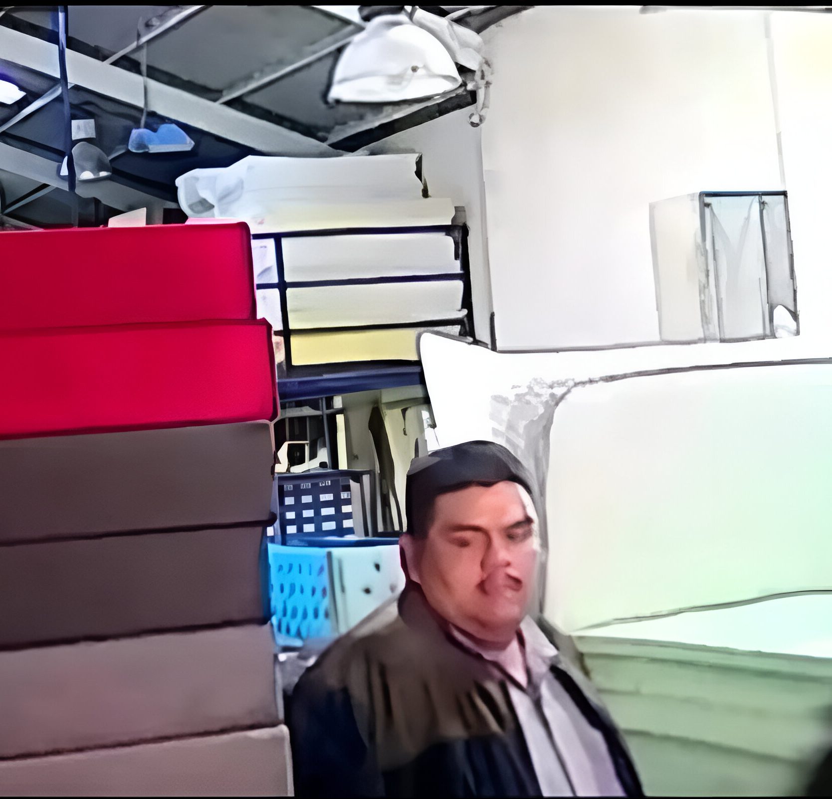 Volvió el “guatón ladrón”: se dejó el bigote para disimular