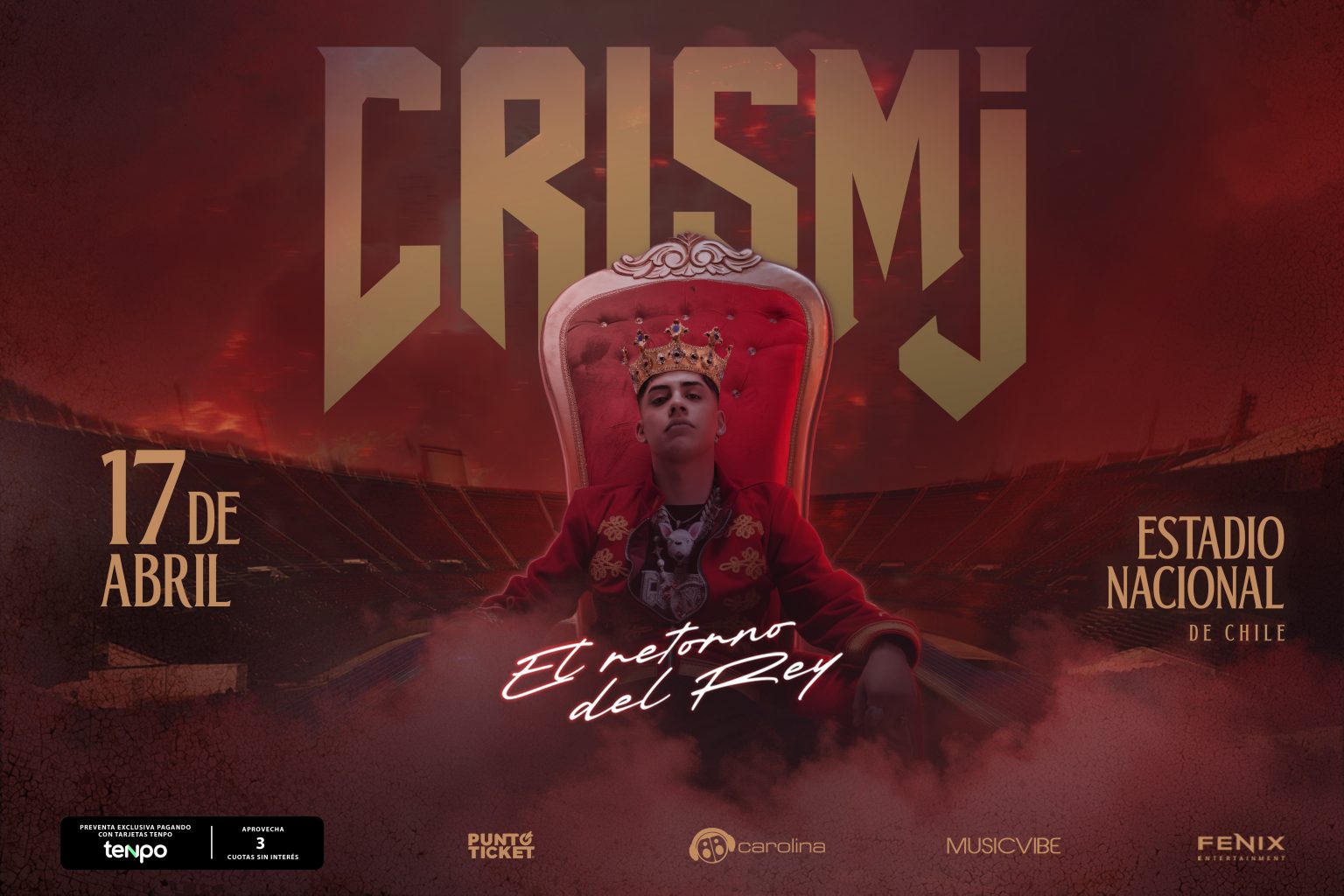 Entérate acá cuándo será la preventa del histórico show de Cris MJ en ...