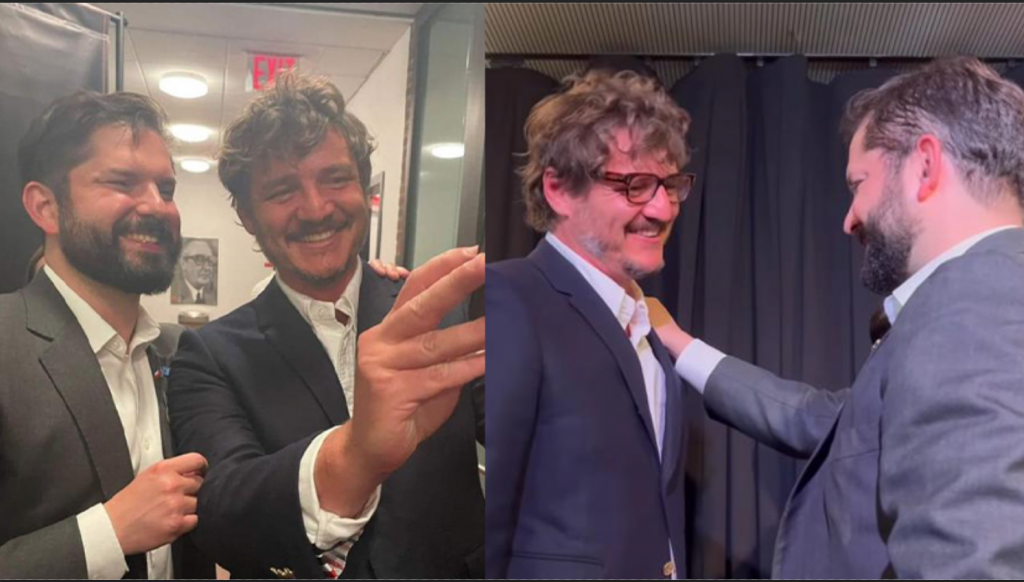 Pedro Pascal y el presidente Boric protagonizaron un esperado encuentro ...
