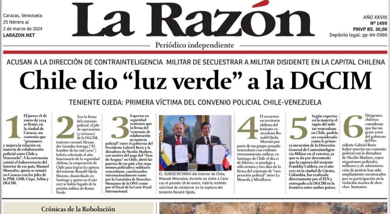 La Versión De Un Medio Venezolano Sobre El Secuestro Del Teniente R